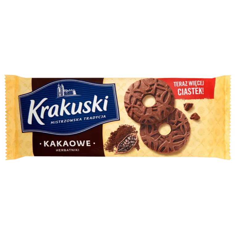 Herbatniki krakuski deserowe z cukrem 200g Bahlsen – Społem
