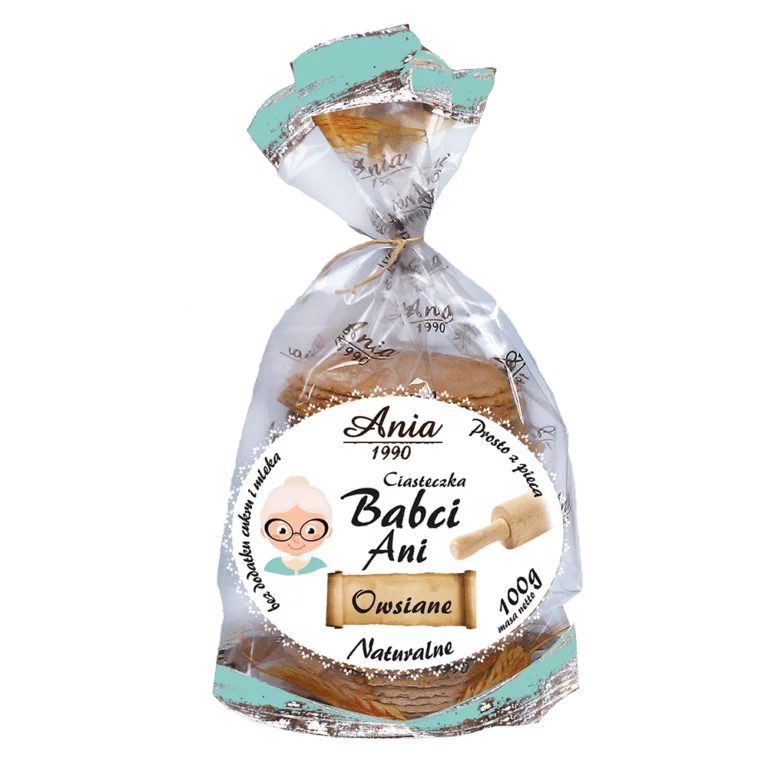 Ciasteczka babci ani owsiane naturalne 100g Ania – Sklep Społem Kielce Ciasteczka babci ani owsiane naturalne 100g Ania – Sklep Społem Kielce