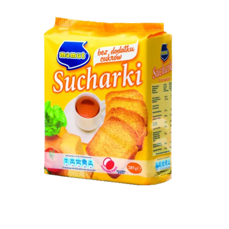 Sucharki bezcukrowe 285g Mamut – Sklep Społem Kielce