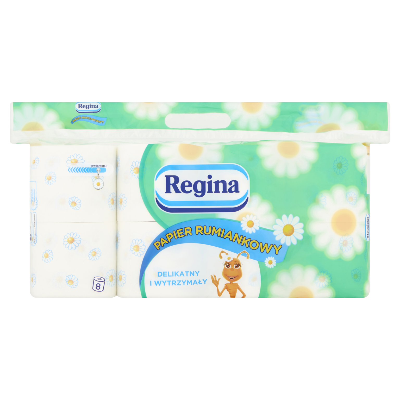 Papier toaletowy Regina rumiankowy 8szt. Delitissue – Sklep Społem Kielce