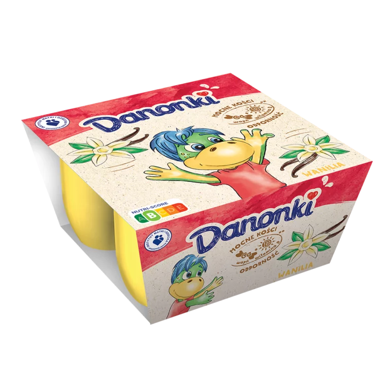 Serek waniliowy Danonki 4x50g Danone – Sklep Społem Kielce