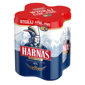 Piwo Harnaś 6% puszka 4x500ml Carlsberg – Sklep Społem Kielce
