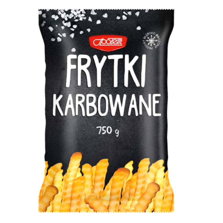 Frytki karbowane mrożone 750g MW Społem – Sklep Społem Kielce